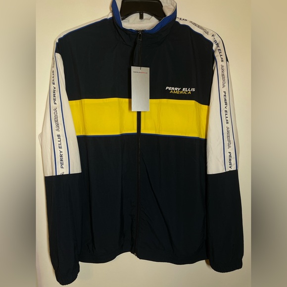 Perry Ellis | Jackets & Coats | Mens Modern New Vintage Perry Ellis ...